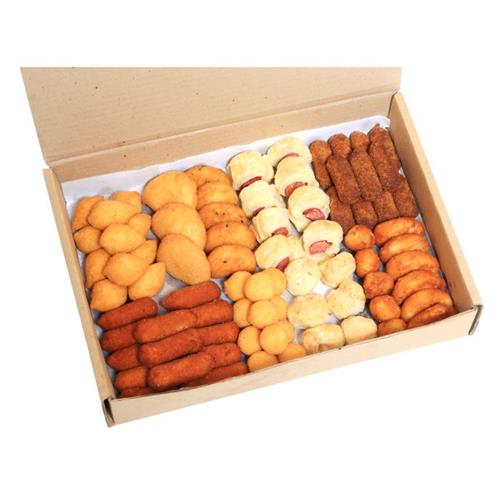 Salgadinhos Fritos Sortidos 1,5kg - Supermago