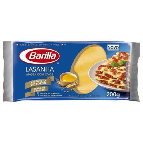 Massa de Lasanha Barilla 200g - Barilla