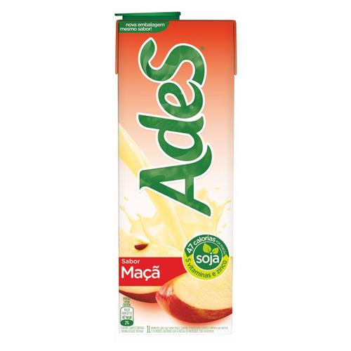 Bebida de Soja Ades Maçã 1l - Ades