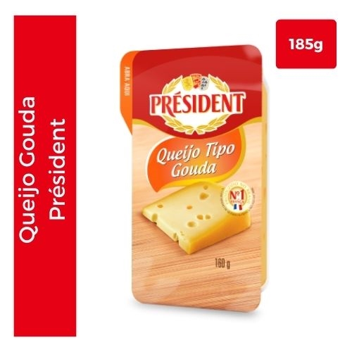 Queijo Gouda Président 160g - Président