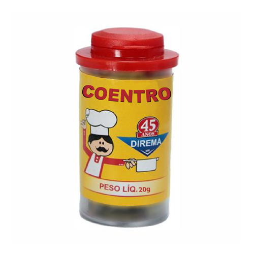 Tempero Direma Coentro Moído 20g - Direma