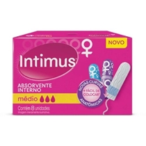 Absorvente Interno Intimus Medio C/8Un - Intimus