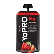 Iogurte Pouch Yopro Morango 160g - Danone