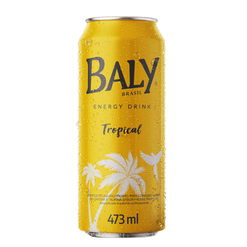 Energético Baly Tropical Lata 473ml - Baly