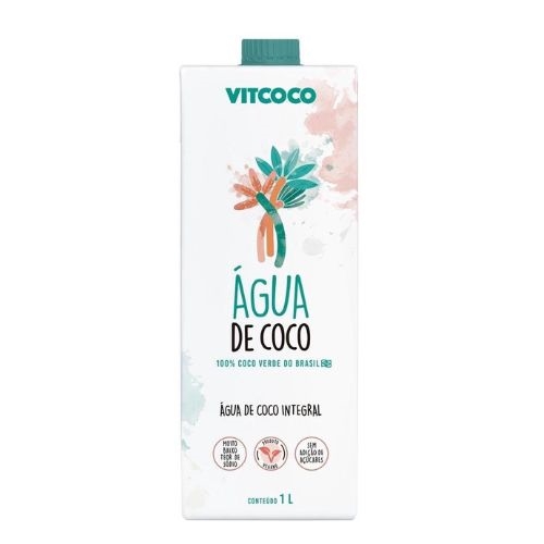 Água de Coco Integral Vitcoco 1 Litro - Vitcoco