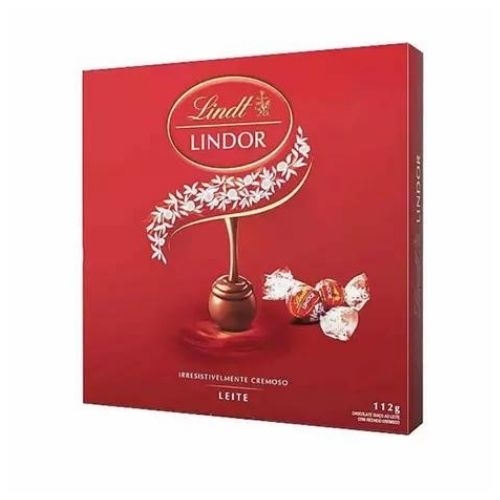 Bombom Lindt Lindor ao Leite 112g - Lindt