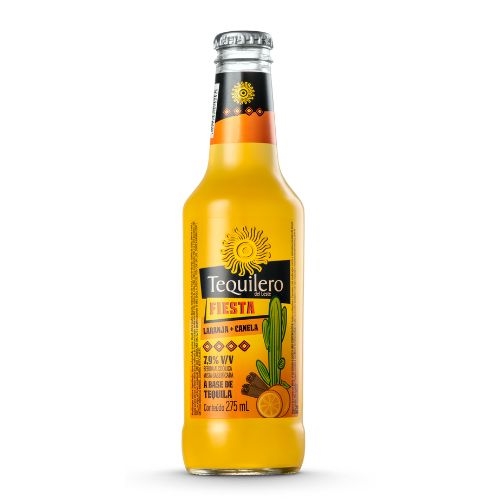 Ice Tequilero Fiesta Laranja com Canela 275ml - Tequilero Fiesta