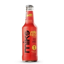 Vodka Ice Miks Morango E Kiwi com Cha Vermelho 275 Ml - Miks