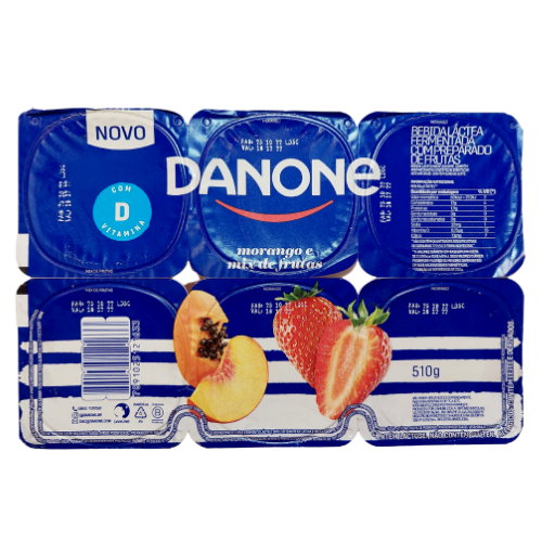 Iogurte Danone Sabor Mix de Frutas 510G - Danone