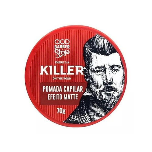 Pomada Capilar Killer Efeito Matte QOD 70g - QOD Barber Shop
