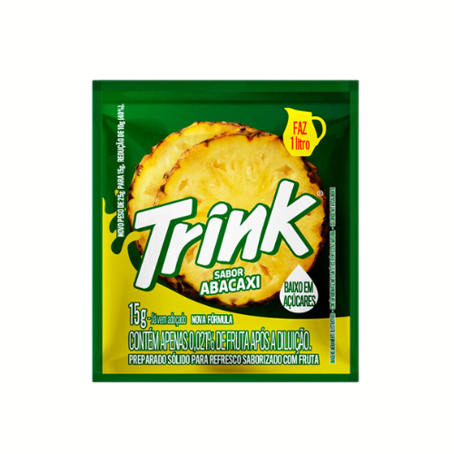Refresco em pó sabor Abacaxi Trink 15g - Trink