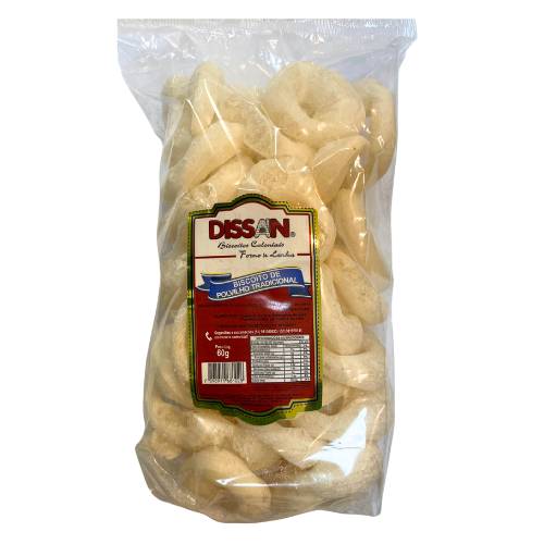 Biscoito de Polvilho Tradicional Dissan 60g - Dissan